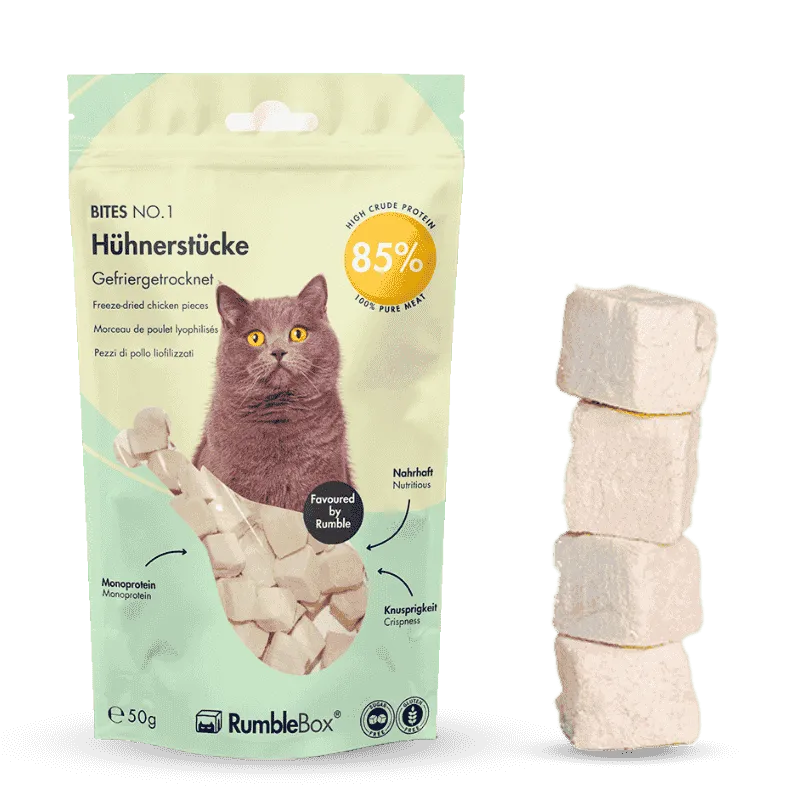 4 Schritte zu Hühner-Chips: Katzenleckerlies selber machen